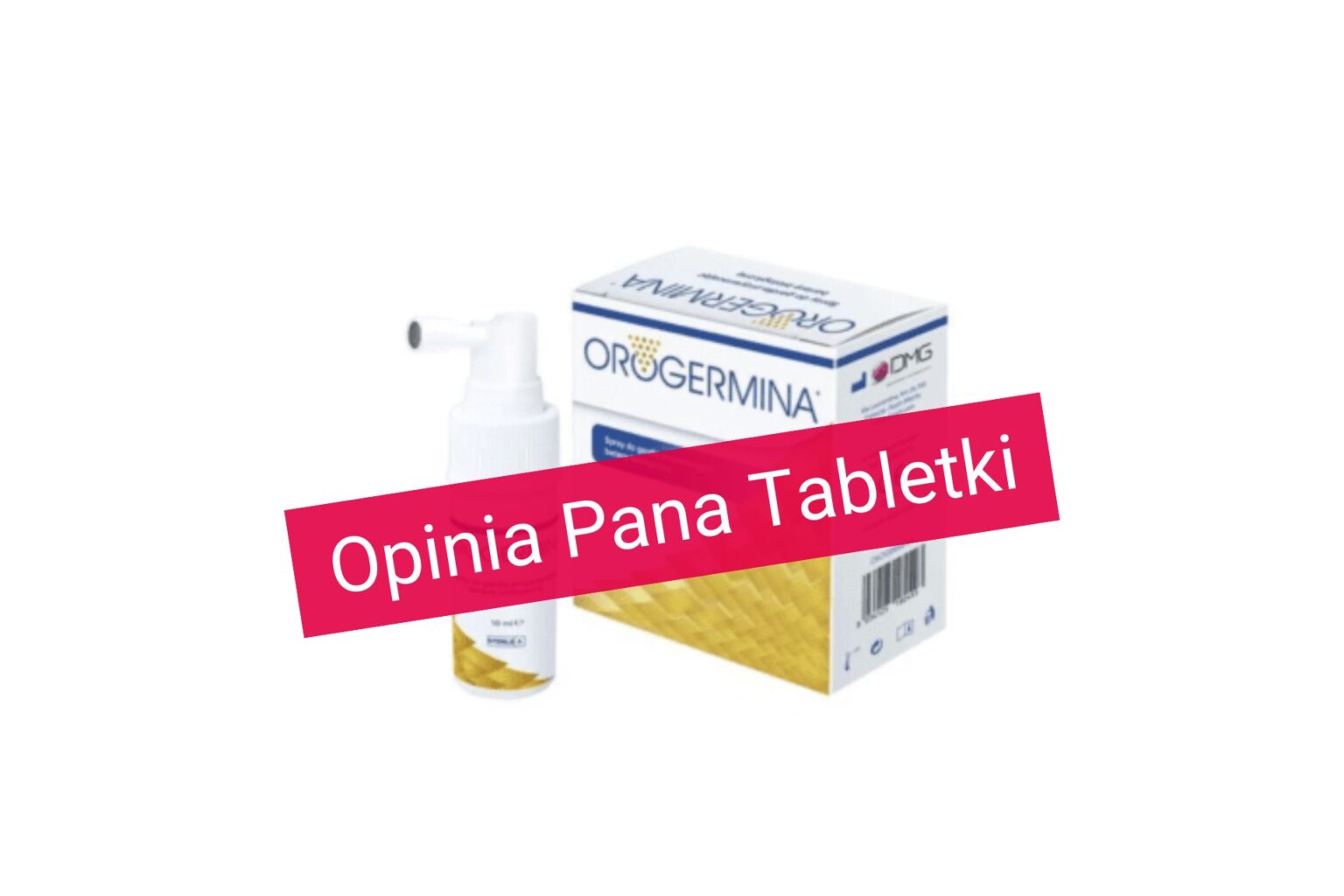 Orogermina, spray do gardła - analiza i opinia Pana Tabletki - Pan Tabletka