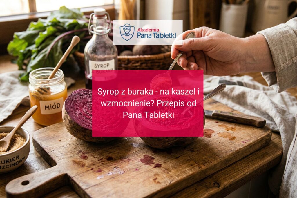 Syrop z buraka - na kaszel i wzmocnienie? Przepis od Pana Tabletki ...